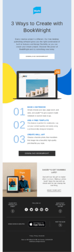 Emailer Designs: 10 Examples of Effective Email Newsletter Design